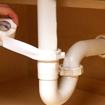 Stop Leaking Pipe Under Your Kitchen Sink (Easy How-To Guide) ‐ Fixed ...