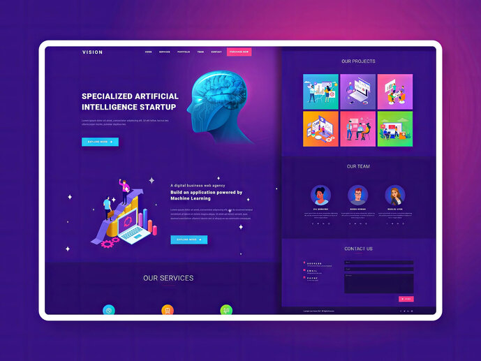 AI For Web Design — Websites by Artificial Intelligence in 2023 ...